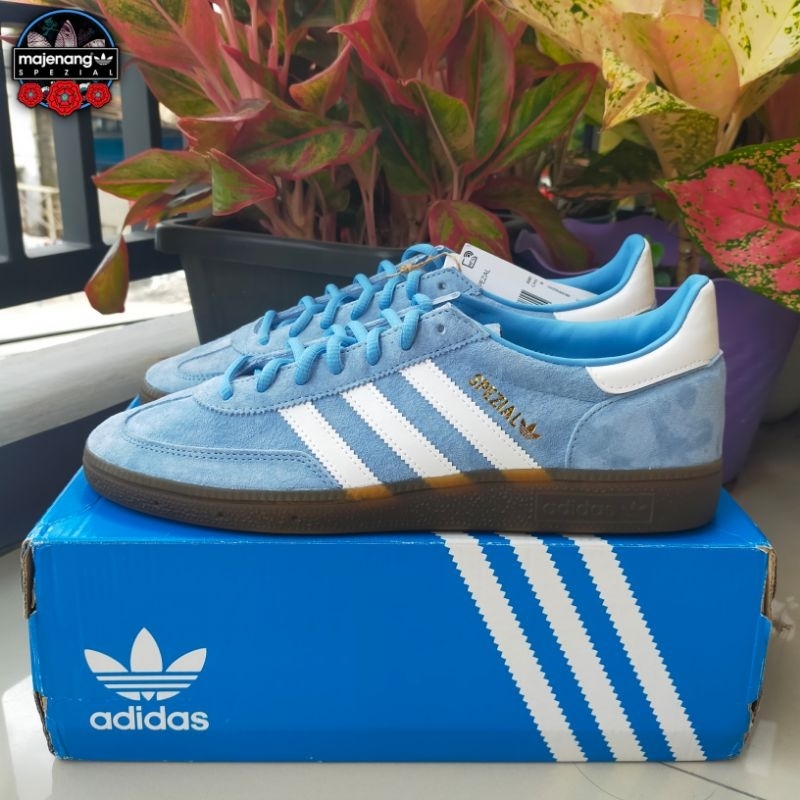 Jual Adidas Handball Spezial Ice Blue | Shopee Indonesia