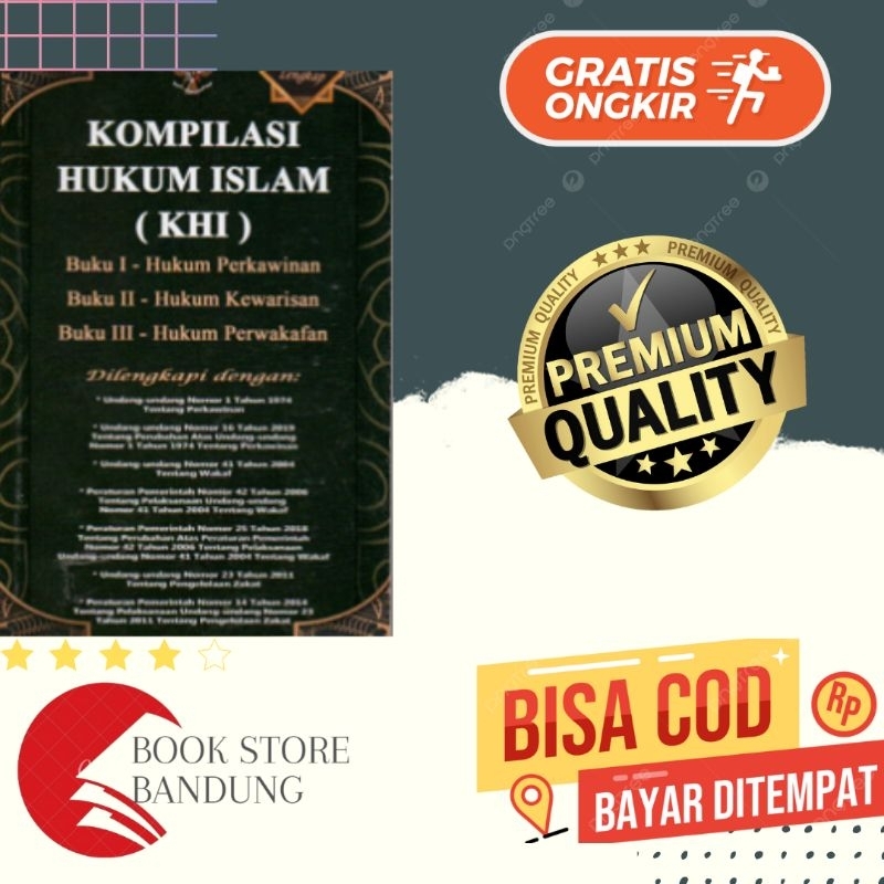 Jual BUKU Kompilasi hukum islam (KHI) dilengkapi dengan undang-undang | Shopee Indonesia