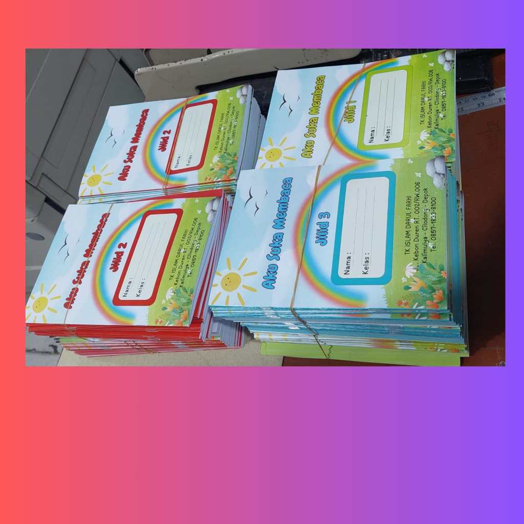 Jual CETAK BOOKLET A4, A5, A3 CUSTOM | Shopee Indonesia