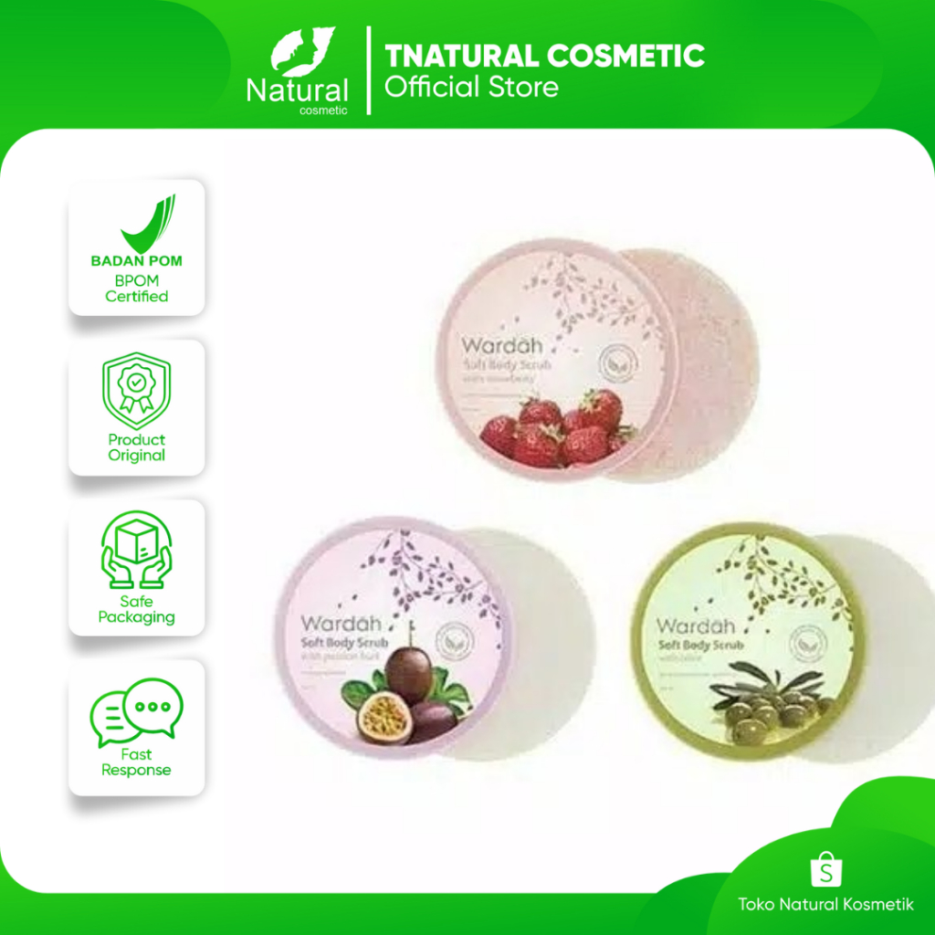 Jual Wardah Soft Body Scrub 150 ml | Shopee Indonesia