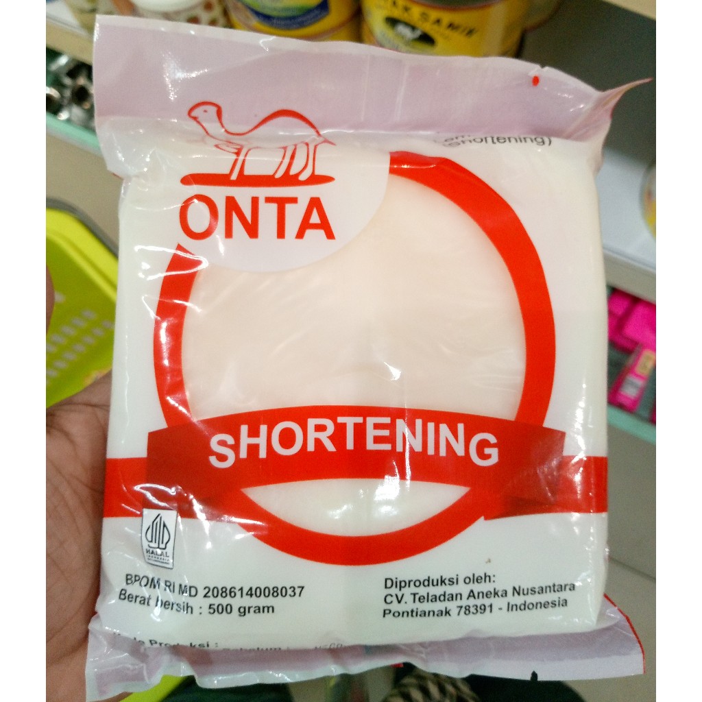 Jual Onta Mentega Putih Shortening 500 gram | Shopee Indonesia