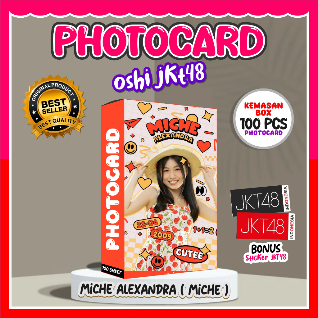 Jual 100 Photocard Michie JKT48 GRATIS 100 Innersleeve | OSHI JKT48 ...