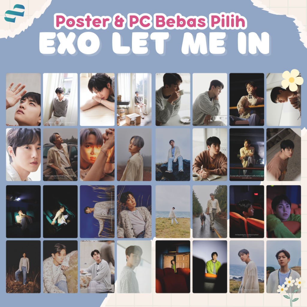 Jual Poster EXO Let Me In (Part 1) - Poster Kpop A4 A5 A6 Murah | Shopee Indonesia