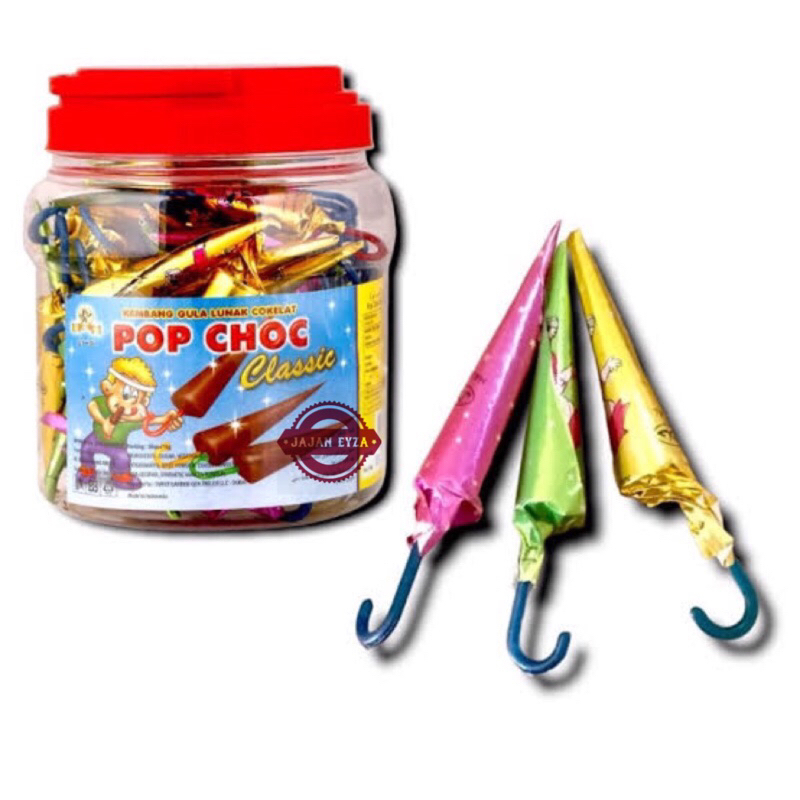 Jual pusan pop choc classic / cokelat payung / permen payung / permen ... Jual pusan pop choc classic / cokelat payung / permen payung / permen ...