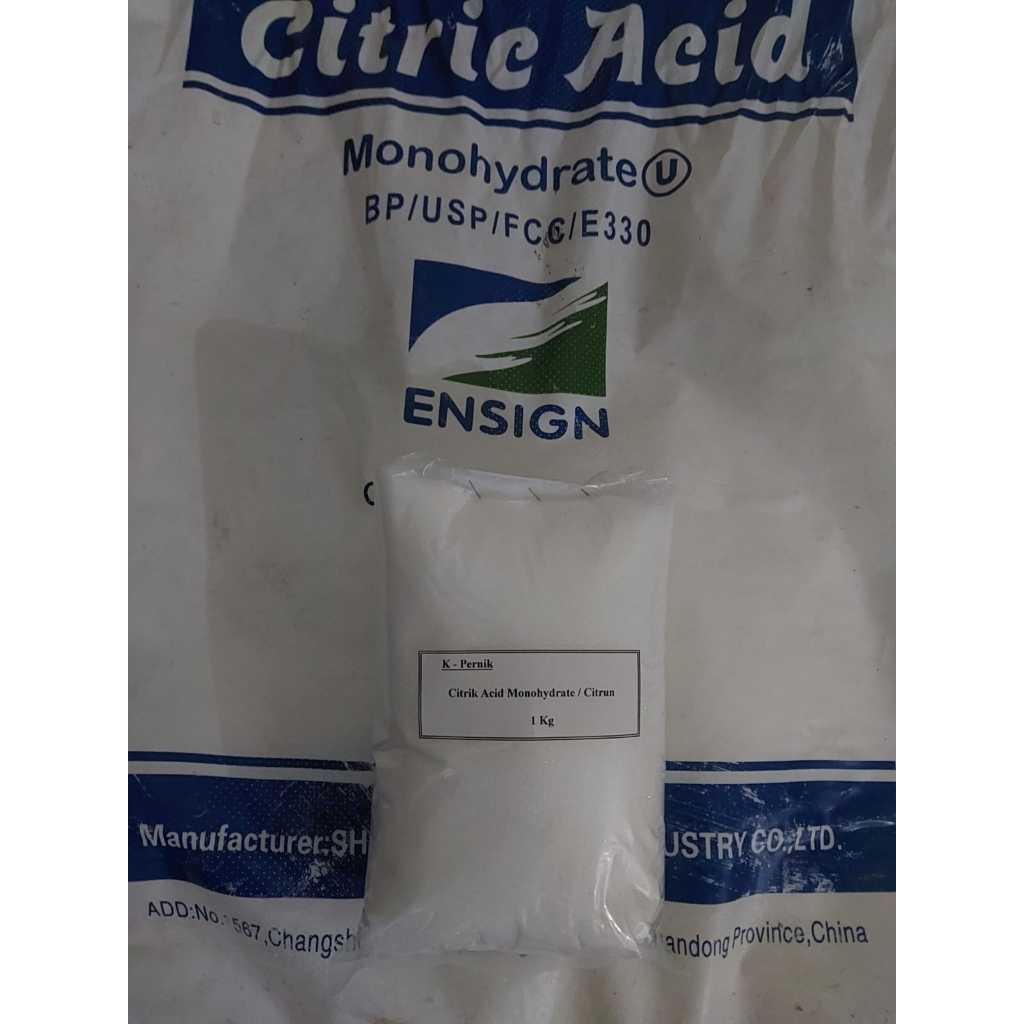 Jual Asam SItrat/ Citric Acid/ Citrun 1kg | Shopee Indonesia