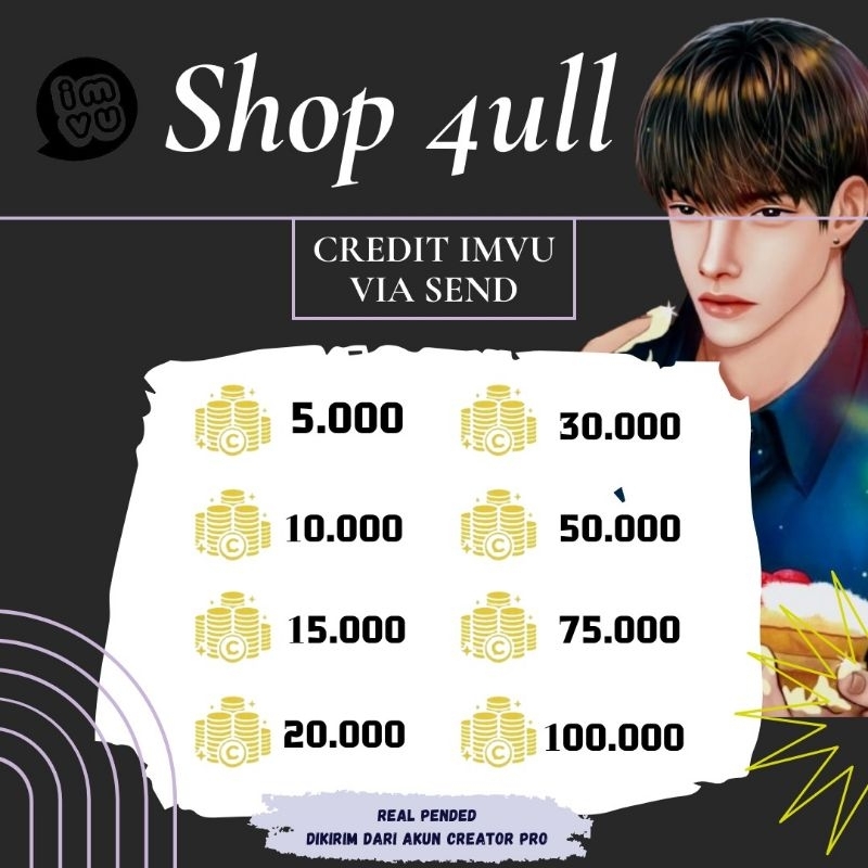 Jual Credit IMVU | Shopee Indonesia