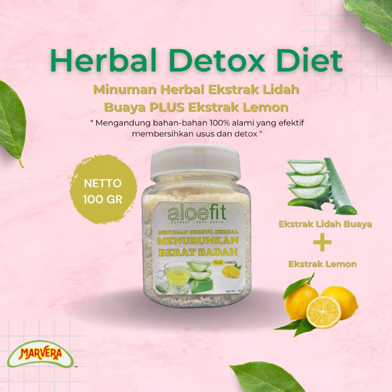 Jual Herbal Detox Sistem Pencernaan Detoks Diet Sehat Menurunkan Berat ...
