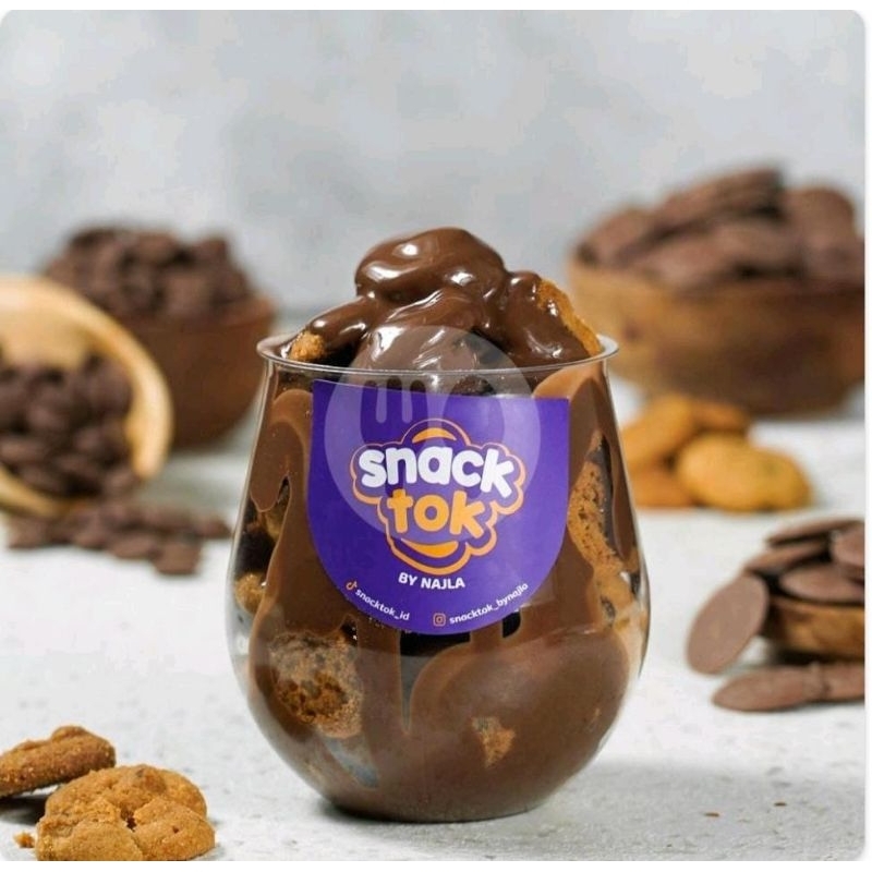 Jual Bittersweet By Najla Snacktok Full Cookies Choco Hazelnut | Shopee ...