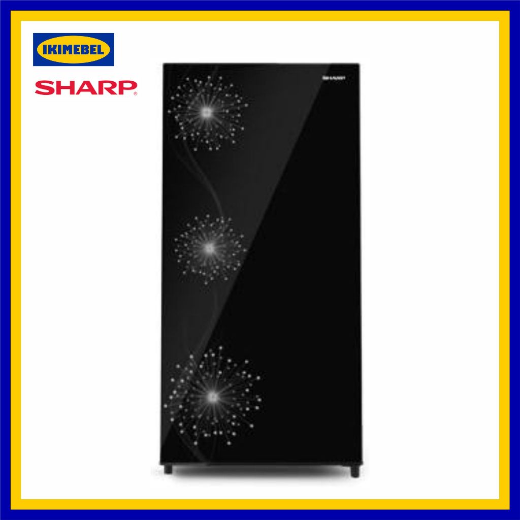 Jual KULKAS SHARP DOUBLE FREEZER SJX197W DW | Shopee Indonesia