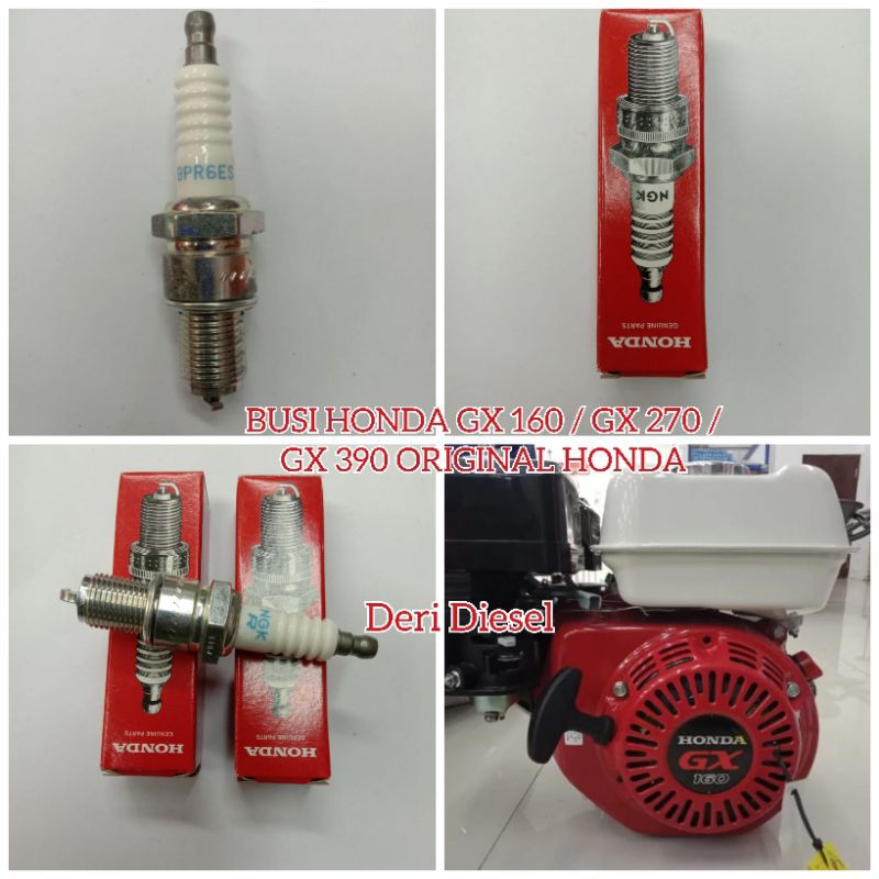 Jual busi mesin honda GX 160 GX 200 GX 270 GX 390 ORIGINAL | Shopee ...
