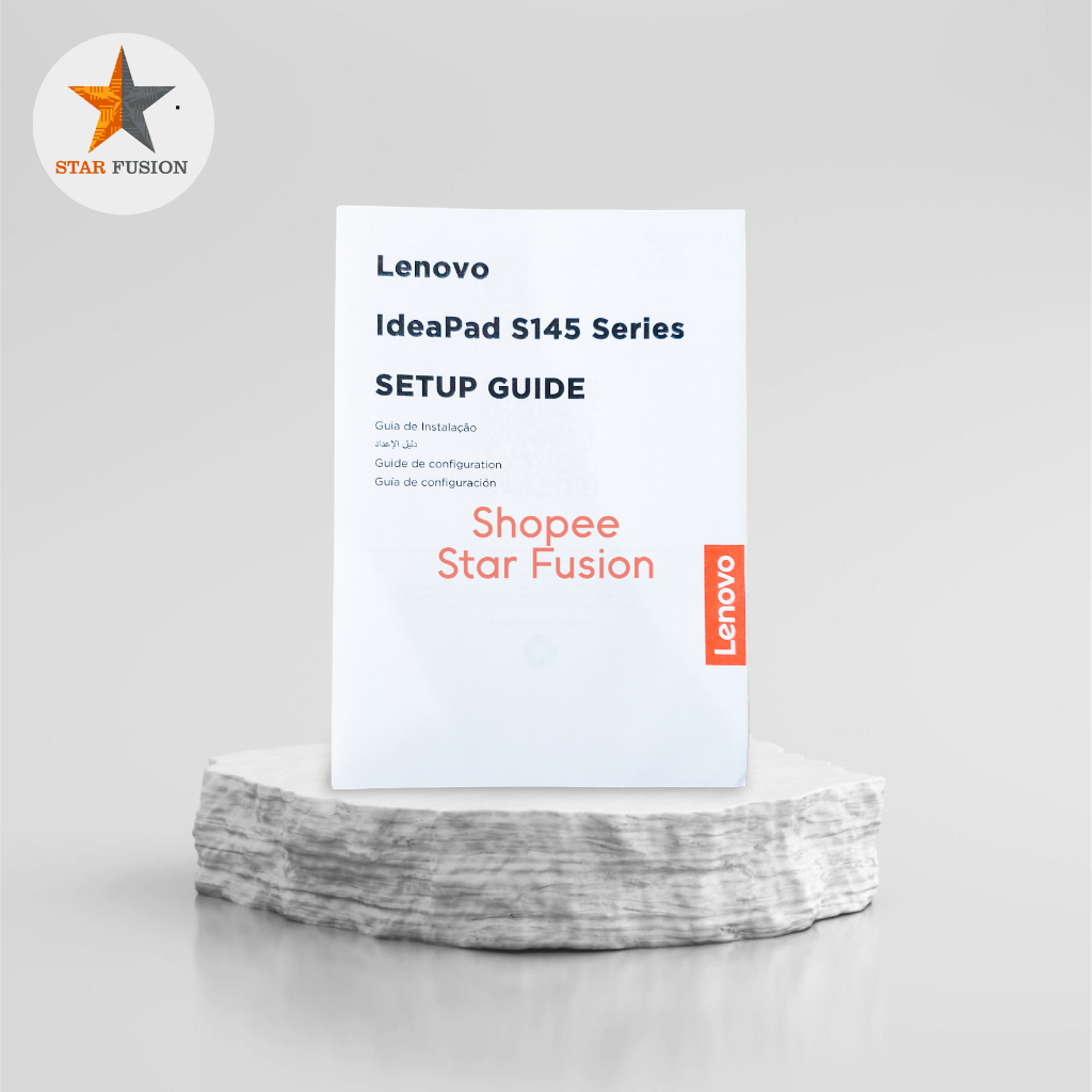 Jual Buku Petunjuk Lenovo IdeaPad S145 Series Setup Guide | Shopee ...