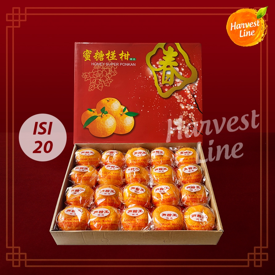 Jual HAMPERS & GIFT BOX PARCEL RAMADHAN BUAH JERUK PONKAM dan APEL ...