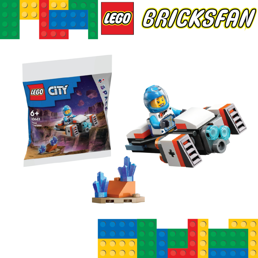 Jual LEGO City Polybag 30663 - Space Hoverbike | Shopee Indonesia