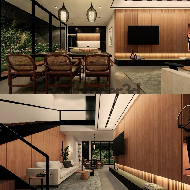 Jual JASA RENDER IMAGE 3D INTERIOR EKSTERIOR (skp enscape) | Shopee ...