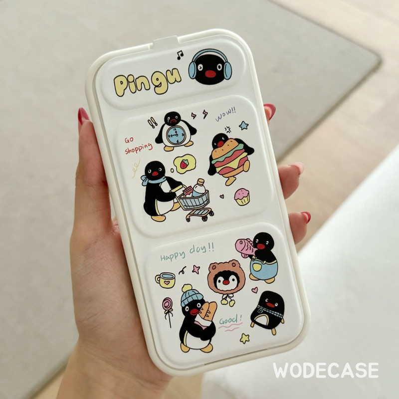 Jual WODECASE Pingu Standing Case untuk Iphone 11-15 Pro Max | Shopee ...