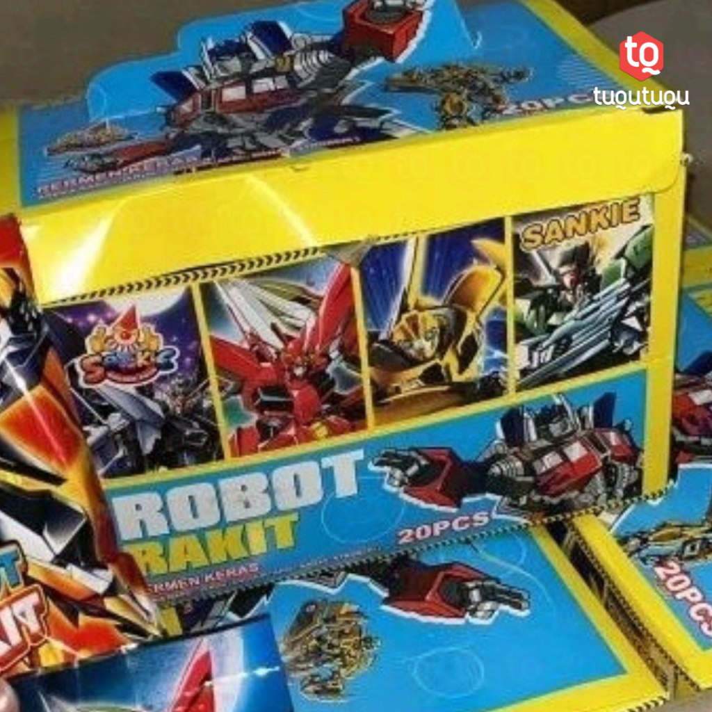 Jual Permen Robot Rakit Aneka Rasa Buah Viral | Shopee Indonesia