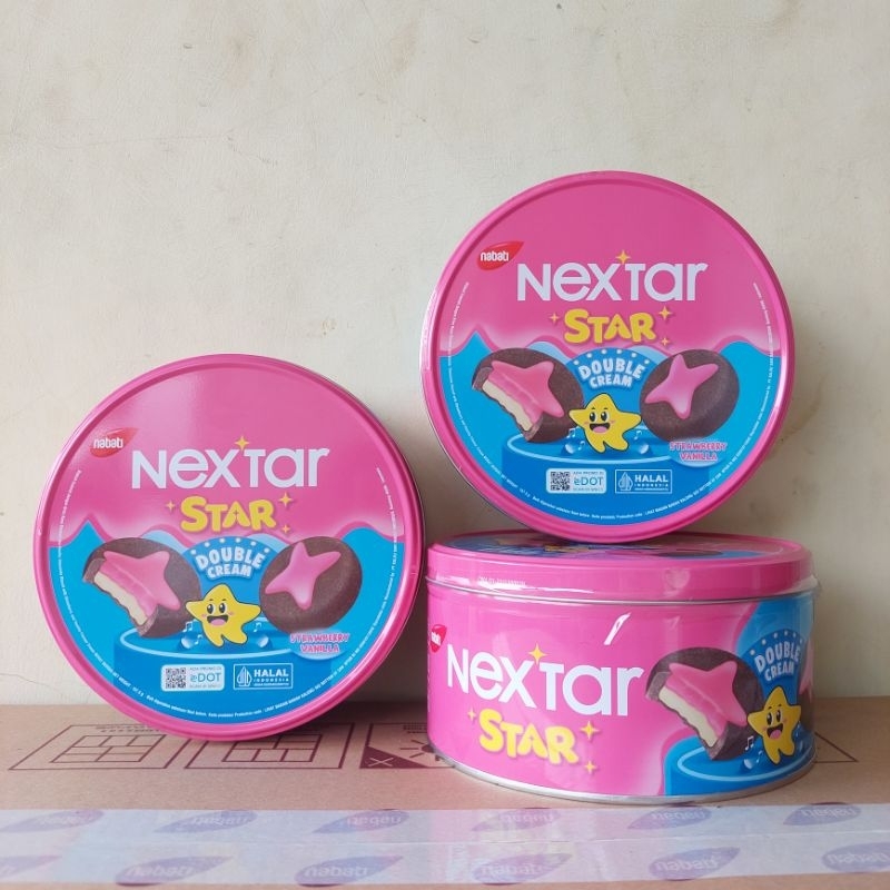 Jual Nextar Star Kaleng Cookies 157,5 gram | Shopee Indonesia