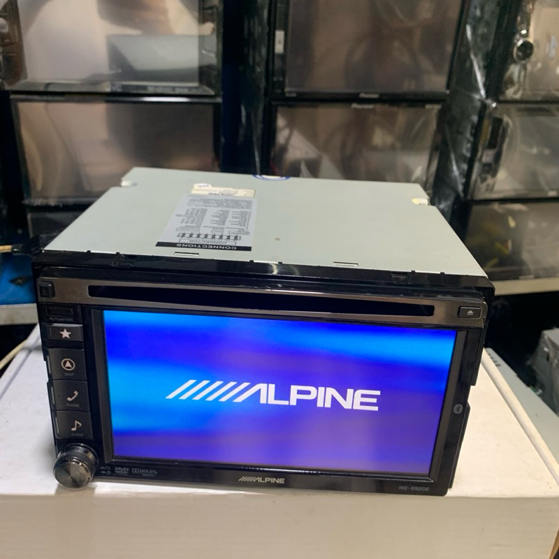 Jual Head unit Alpine INE S920E Bluetooth | Shopee Indonesia