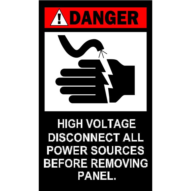 Jual Stiker Panel Listrik : DANGER DISCONNECT | Shopee Indonesia