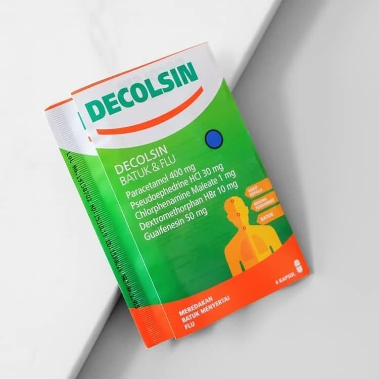 Jual Decolsin Mengatasi Flu dan Demam (4 Kaplet) | Shopee Indonesia