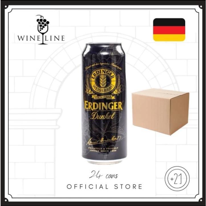 Jual ERDINGER Dunkel Beer 500mL Can 24 Kaleng | Shopee Indonesia