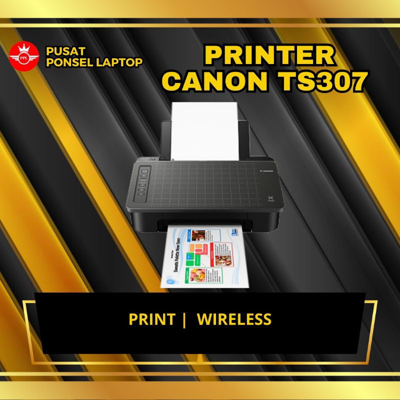 Jual PRINTER CANON TS307 (PRINT-WIRELESS) | Shopee Indonesia