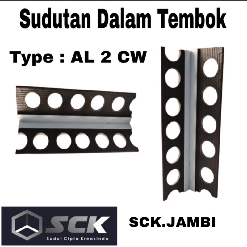 Jual sudutan dalam tembok / inner bead UPVC PVC SCK AL2 cw | Shopee ...