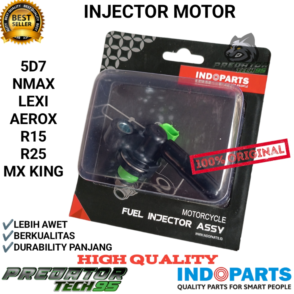 Jual INJECTOR INJEKTOR MOTOR INDOPART YAMAHA NMAX N MAX AEROX LEXI R15 ...