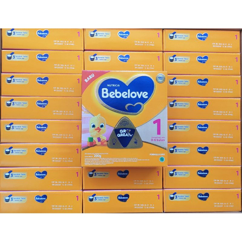 Jual Bebelove 1 Susu Formula Tahap 0-6 Bulan 200gr | Shopee Indonesia