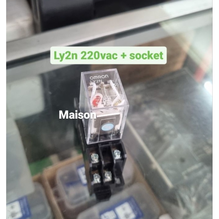 Jual Membuka Potensi Anda Omron relay LY2N 22vac socket relay 8 pin ly2n 22v | Shopee Indonesia