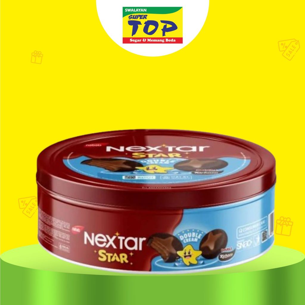 Jual ~TOP~ NEXTAR KALENG STAR CHOCOLATE 157,5R | Shopee Indonesia