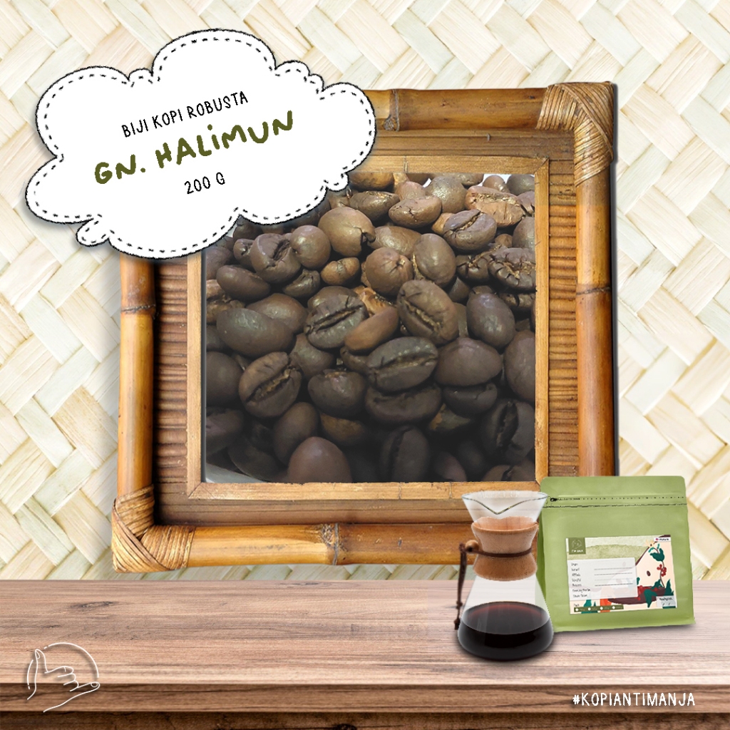 Jual Kopi Robusta Gunung Halimun 200g - Medium Roast - Tikora | Shopee ...
