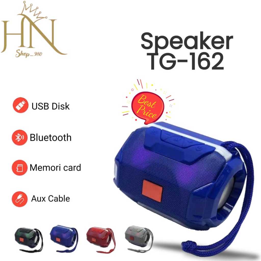 Jual speaker bluetooth tg162 portable wireless | Shopee Indonesia