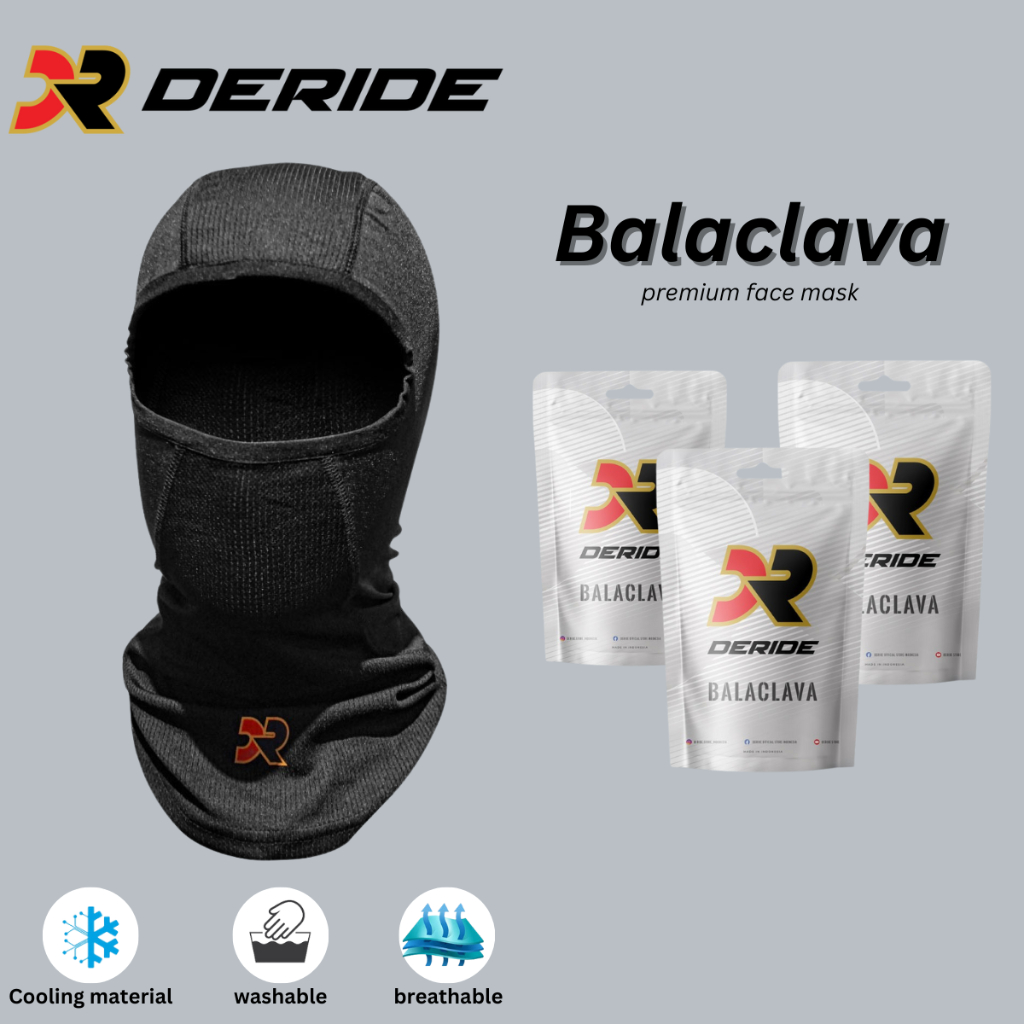 Jual BALACLAVA MASKER PENUTUP KEPALA FULL FACE PREMIUM MASK BY DERIDE | Shopee Indonesia