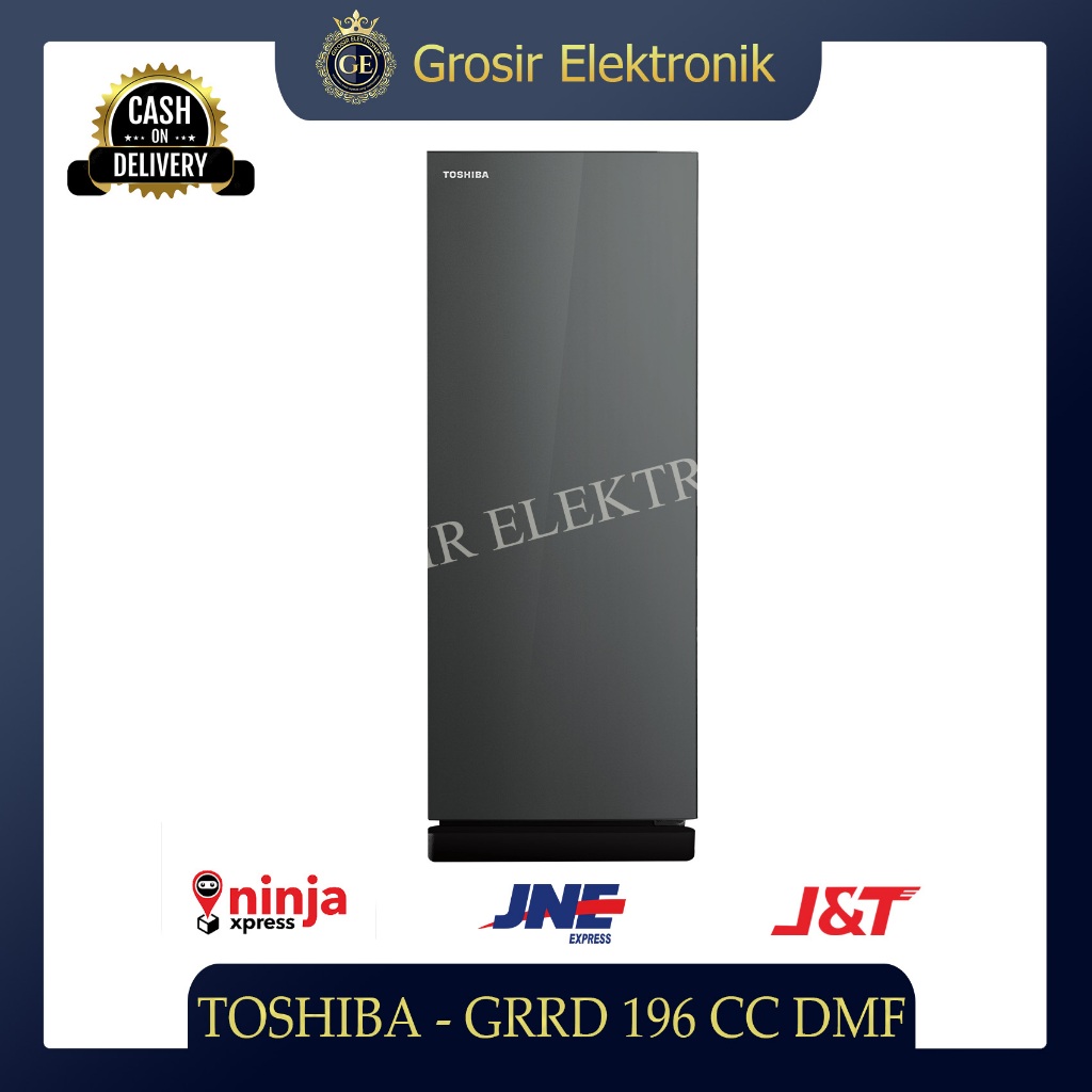 Jual ( KHUSUS JAKARTA UTARA ) Toshiba Kulkas 1 Pintu GR-RD196CC-DMF 150 Liter | Shopee Indonesia