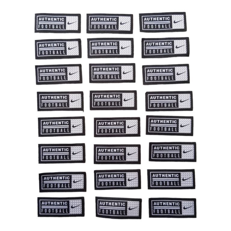 Jual Nike Authentic Football Black Tab /Jog Tag Label Tag/ Size Tag ...