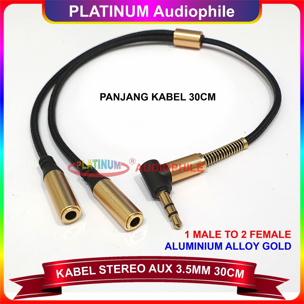 Jual Kabel Audio AUX 3.5mm Kabel Jack socket socket Earphone Headphone ...