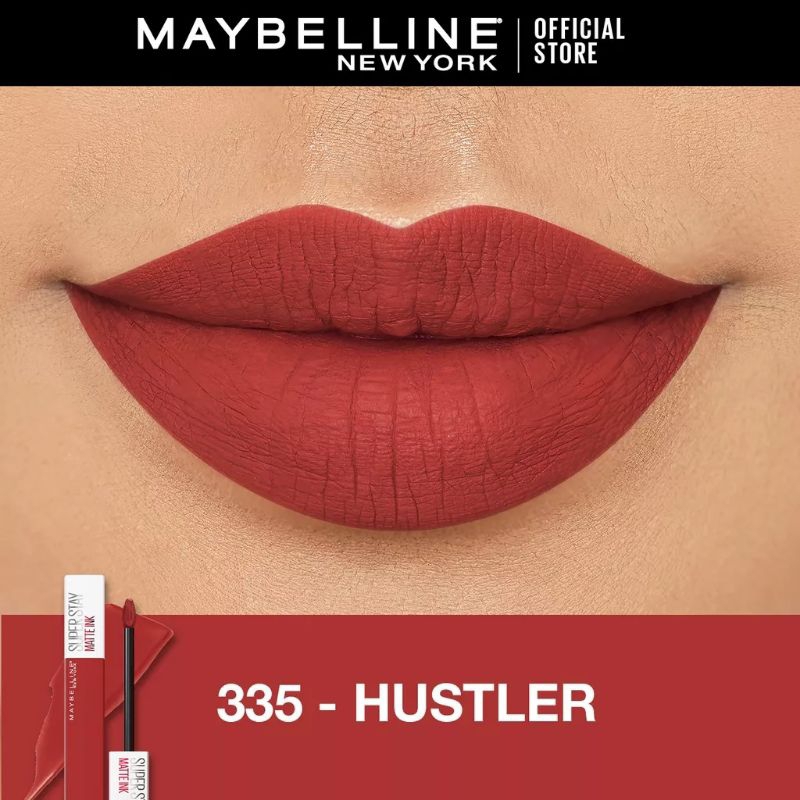 Jual MAYBELLINE SUPER STAY MATTE INK 335- HUSTLER | Shopee Indonesia