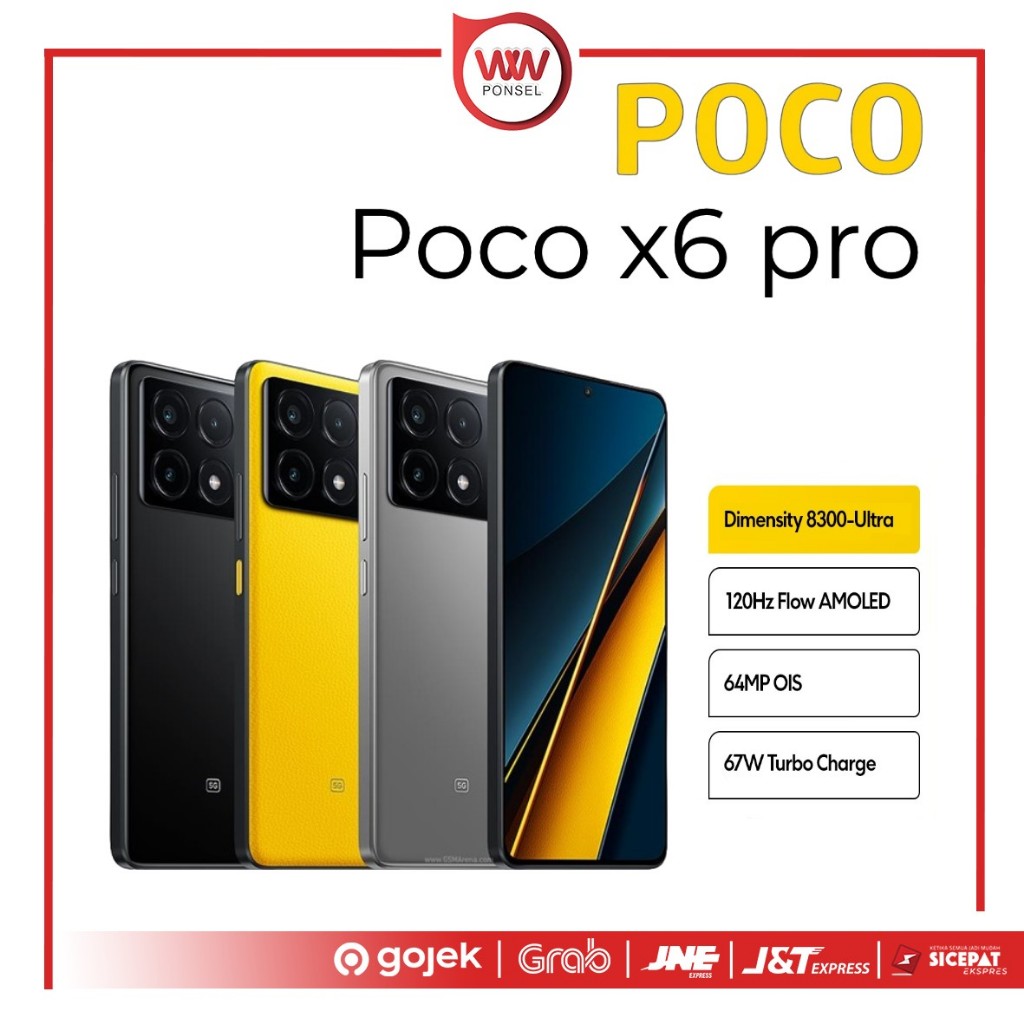 Jual Hp Poco X6 Pro Ram 12GB Internal 512GB Garansi Resmi | Shopee ...