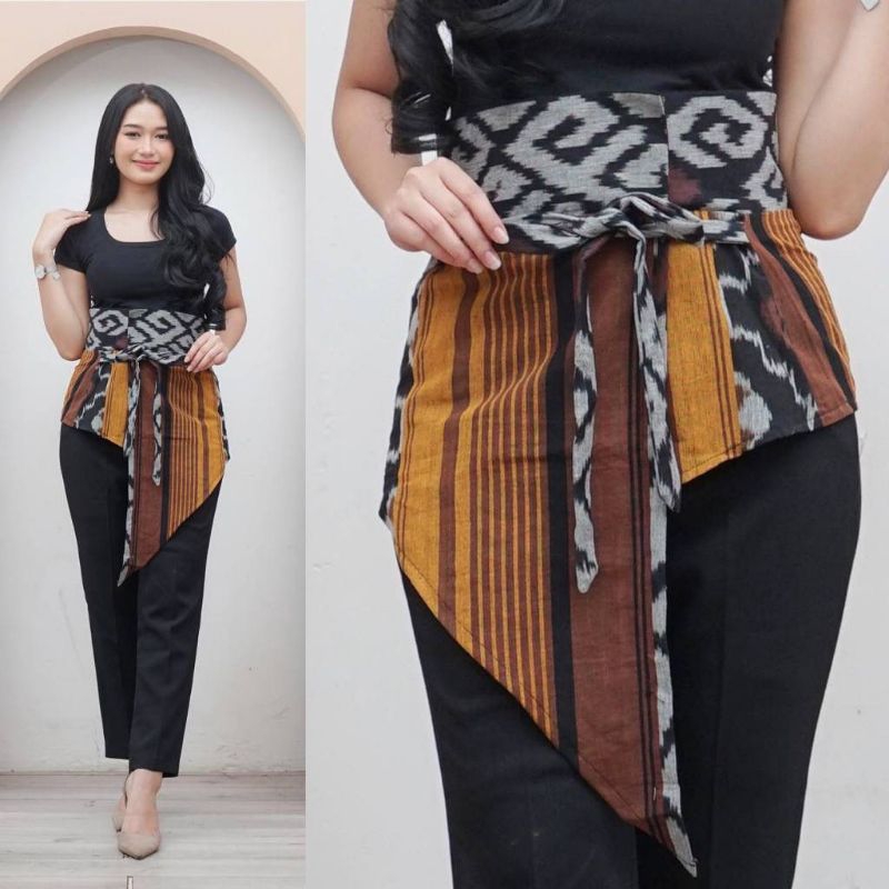 Jual Obi tenun ethnic - ikat pinggang tenun - obi tenun ikat original ...