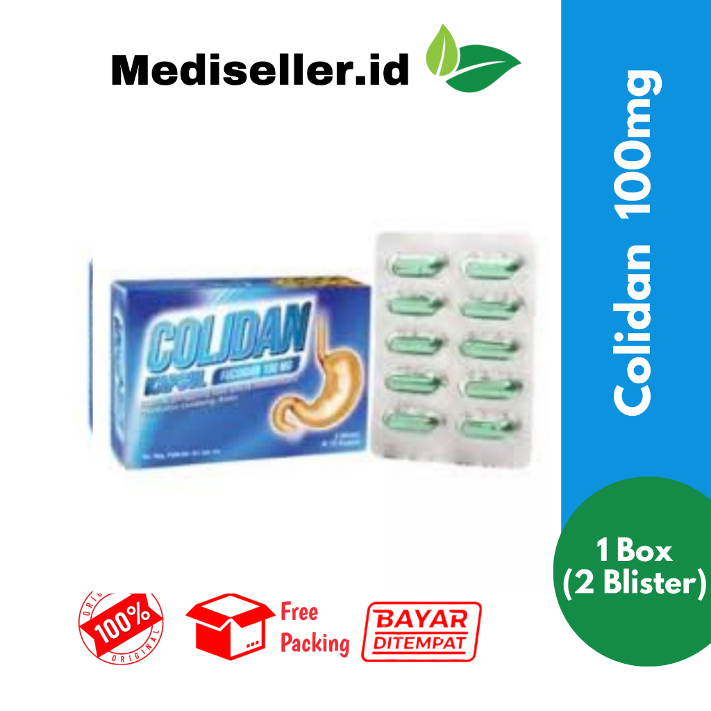 Jual Colidan Fucoidan 100mg harga per 1Box isi 2strip, lambung | Shopee ...