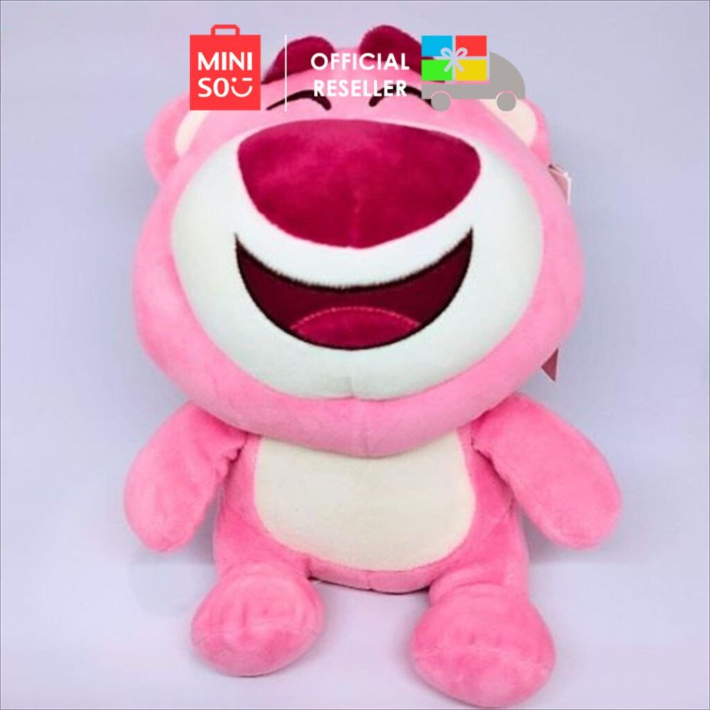 Jual MINISO x LOTSO Boneka / smile faces collection 10in plush toys ...