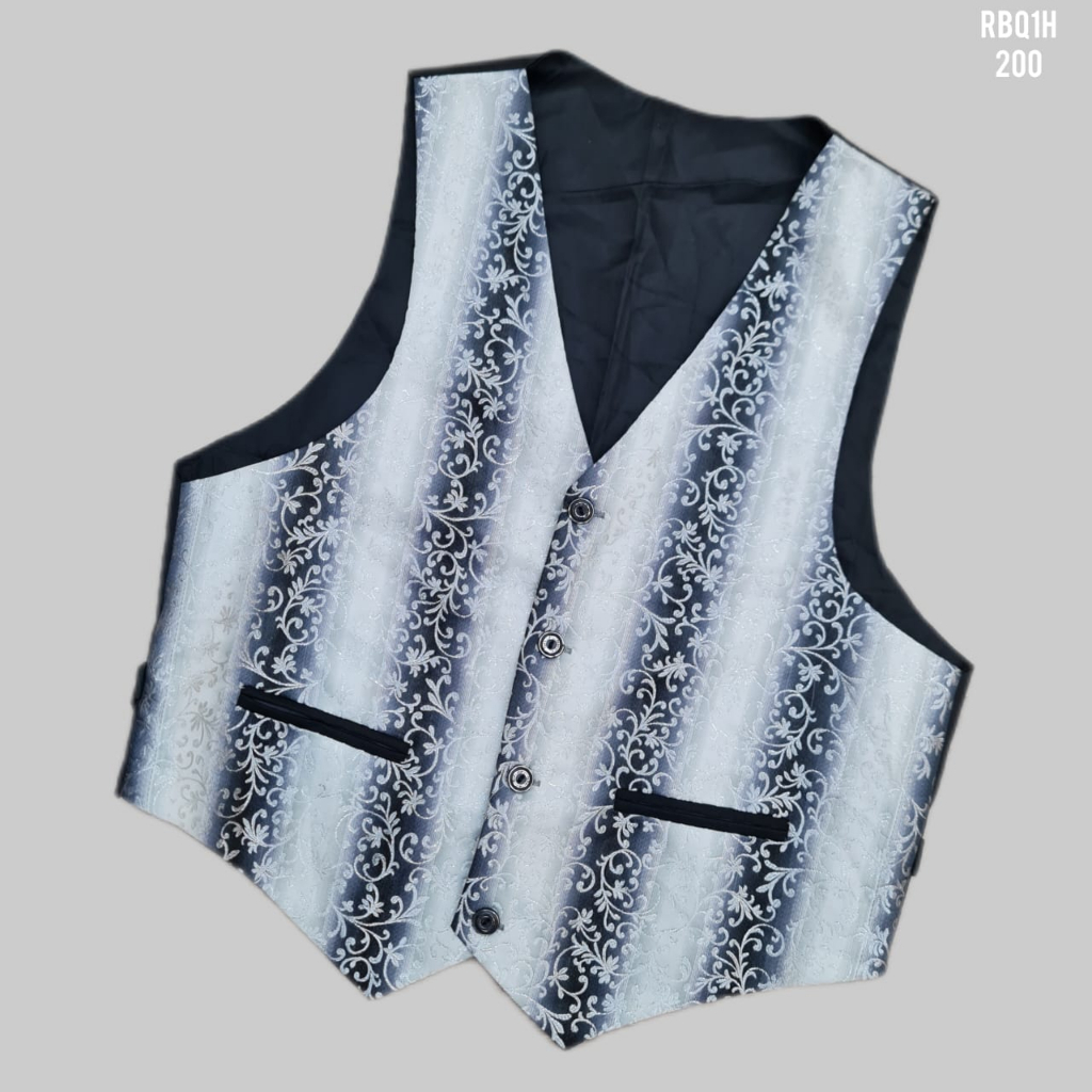 Jual Rompi/ Vest Anak Wisuda Laki-laki HITAM&ABU RBQ1 | Shopee Indonesia