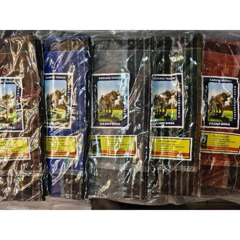 Jual Sarung Tenun Polekat Gajah Bima Ukuran Dewasa | Shopee Indonesia