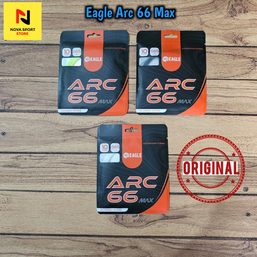 Jual Senar Badminton Eagle Arc 66 Max | Shopee Indonesia