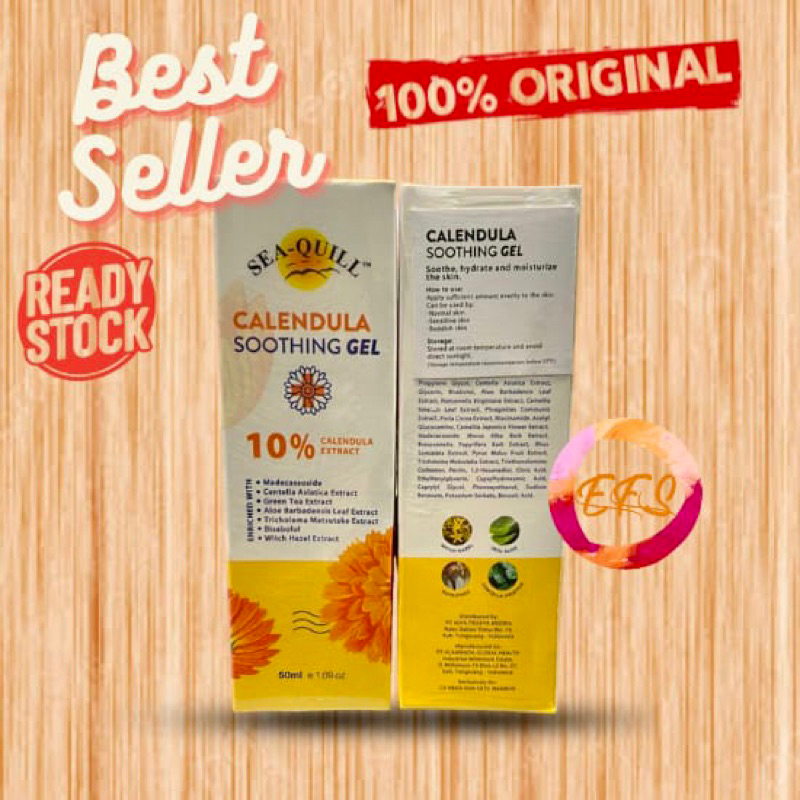 Jual SeaQuill Calendula soothing Gel 50ml | Shopee Indonesia