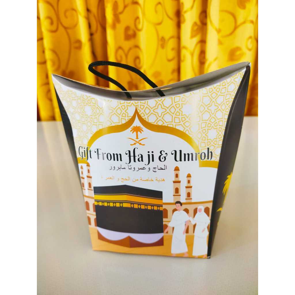 Jual Kotak Gift Umroh dan Haji Box Kosong Kado Gift Paket Oleh oleh ...