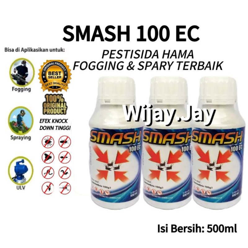 Jual SMASH 100 EC Obat Fogging Anti Nyamuk DBD Dan Pembasmi Serangga ...