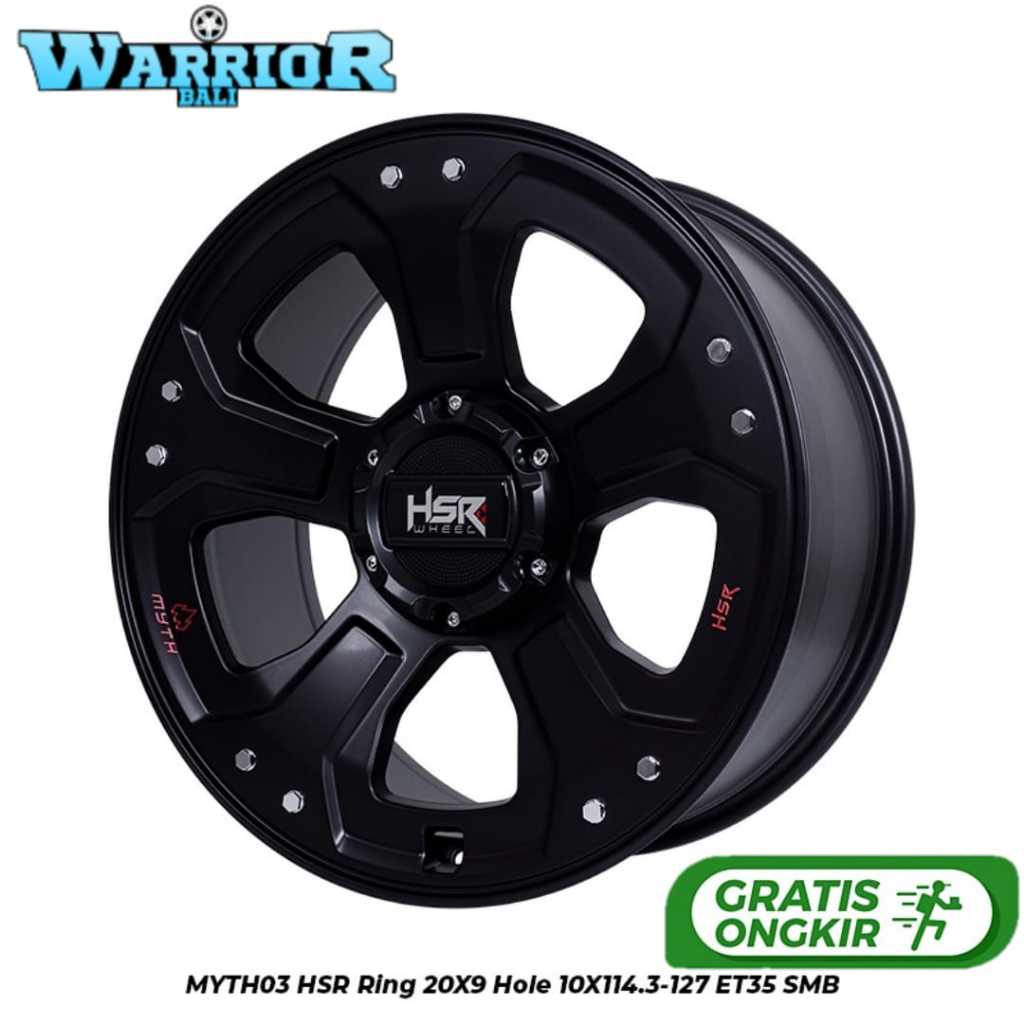 Jual Velg Jeep Rubicon Wrangler Lexus Xtrail Ring 20 HSR MYTH03 R20 | Shopee Indonesia