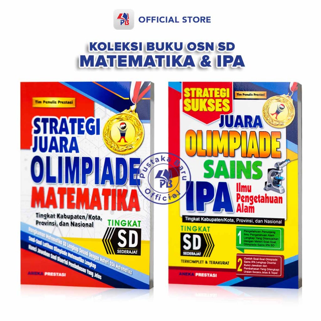 Jual Buku Olimpiade Matematika IPA SD / Strategi Juara Olimpiade ...